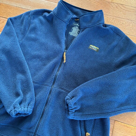 L.L. Bean | Jackets & Coats | Ll Bean Jacket Mens L Reg Fleece Mountain ...